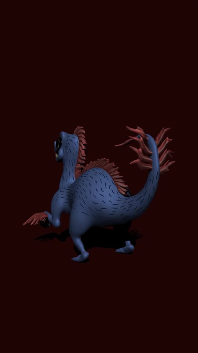 Model a stylized or realistic 3d character for your project by ...