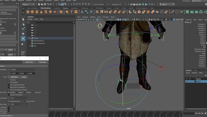 Accurate rig joint bone, ik fk controller, facial rig, human model, ue5 ...