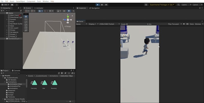 Develop hyper casual games for you using unity by Usamamasood480 | Fiverr