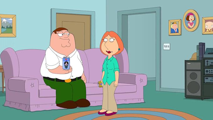 Create cartoon family guy style animation by Nidjatdovlatov | Fiverr