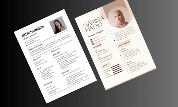 Perform professional stunning resume design by Ramishazafar | Fiverr