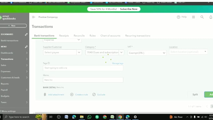 Catch Up Setup Clean Up And Bookkeeping In Quickbooks Online By