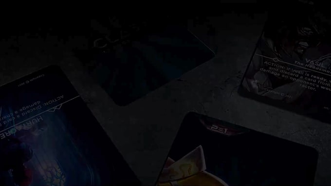 Animate trading, tarot, oracle cards for promos, gameplay or stream ...