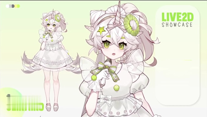 Draw and rig live 2d vtuber model, live 2d rigging, live streaming ...