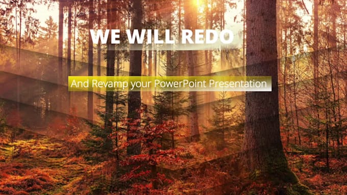 Redo your powerpoint presentation by Nutmegtalent | Fiverr