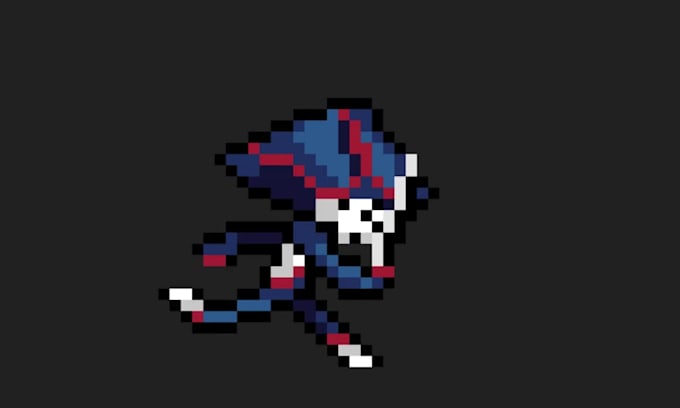 Draw 2d pixel animation, sprite sheet character game asset, 2d pixel ...