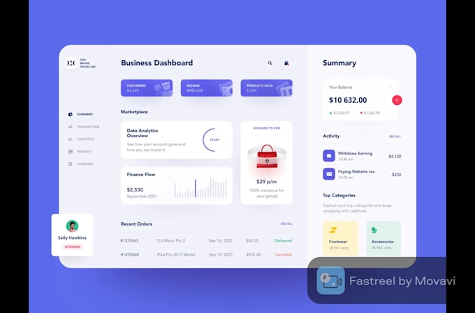 Do website design app design dashboard design uiux design by Shivampandey78 | Fiverr