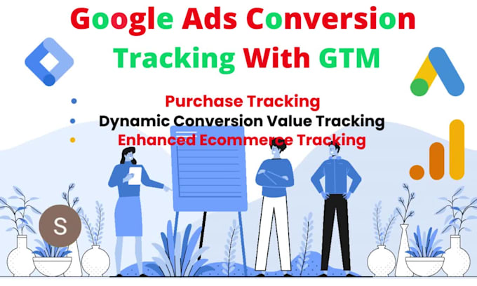 Setup google ads conversion tracking, with gtm and ga4 by Shafibiswas | Fiverr
