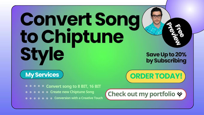 Convert your song to 8, 16 bit version by Leadone | Fiverr