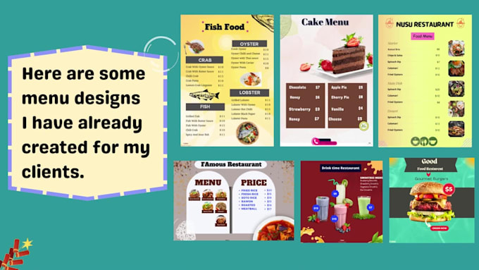 Design modern amazing restaurant menu, food menu for you by Fahim3200 ...