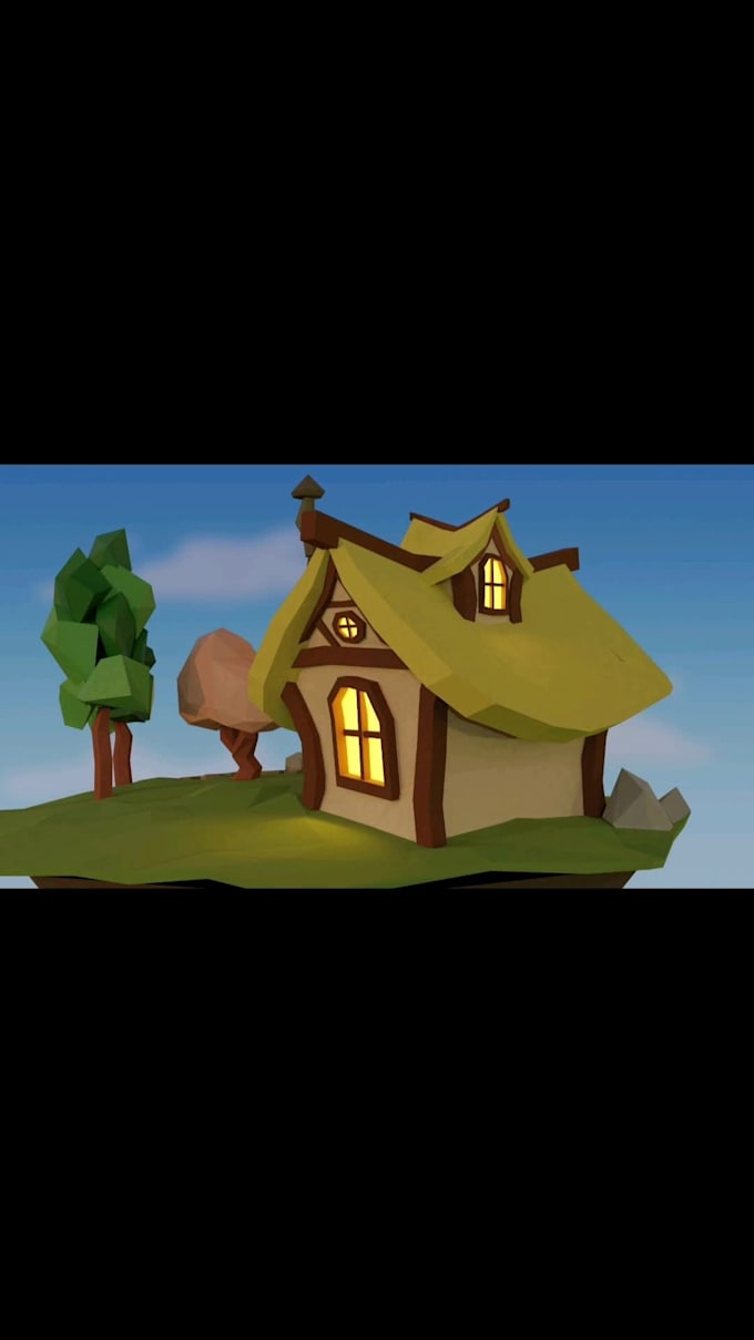 Do lowpoly highpoly 3d game prop modeling, also 3d environments by Bdmd ...