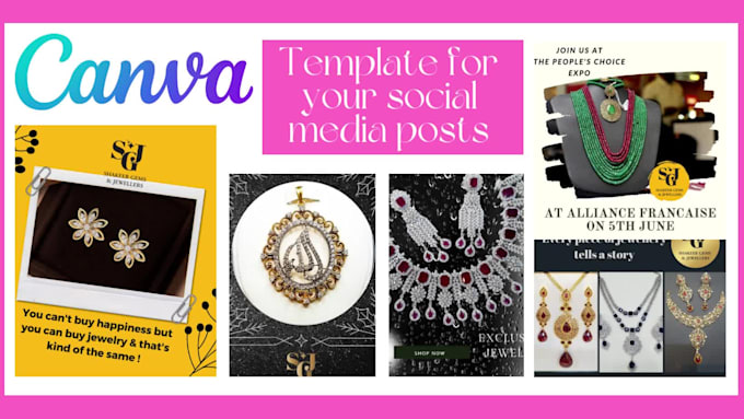 Design social media posts, instagram and facebook posts on canva by ...