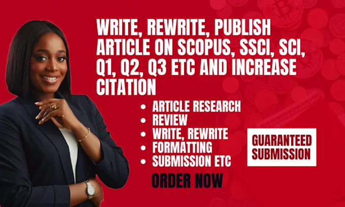 Write publish increase article citation on ssci, scopus, isi, sci, scie journal by ...