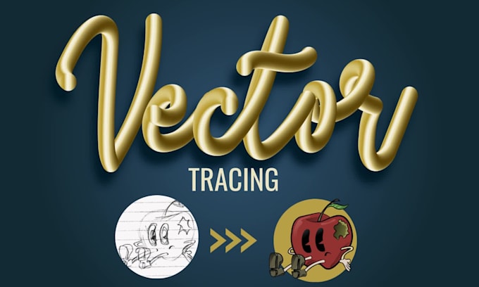 Do high quality manual vector tracing, convert your sketch by Naddinne ...