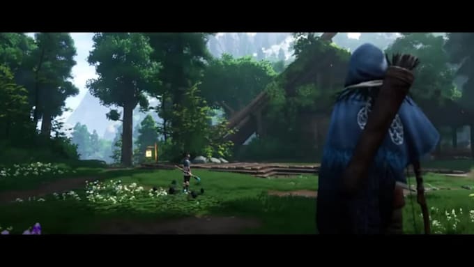 3d animated character, 3d game cutscene,3d cinematic game trailer,c4d ...