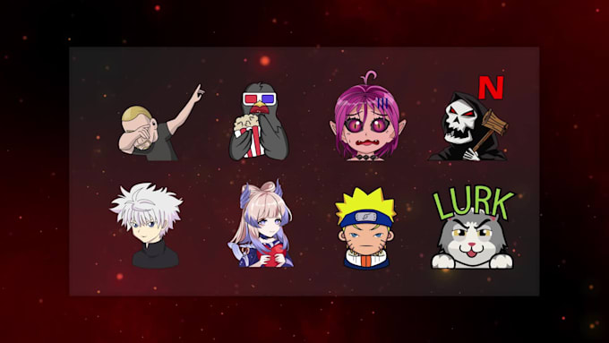 Create animated emotes gif, bit, cheer emotes for twitch by Notionart ...