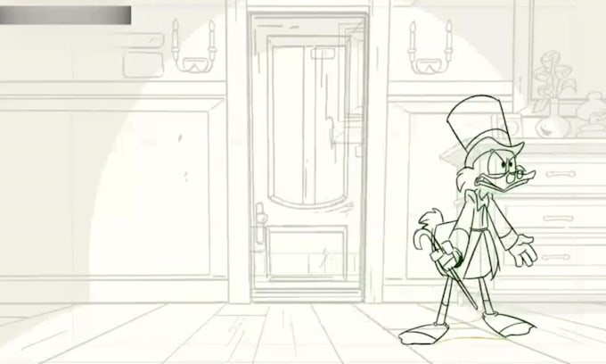 2d frame by frame cel animation 2d disney style video hand drawn ...
