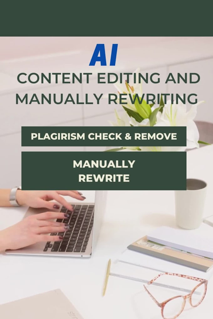 Manually edit and paraphrase your ai written content by Hassanchweb | Fiverr
