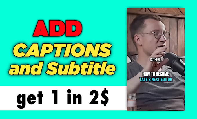 Add captions for reels youtube shorts and tik tok by Jay_shorteditor | Fiverr