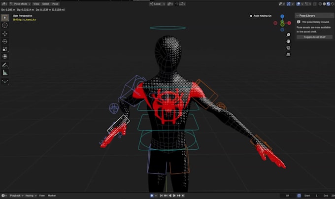 Rig 3d character in blender for vtuber vrchat unreal or unity by ...