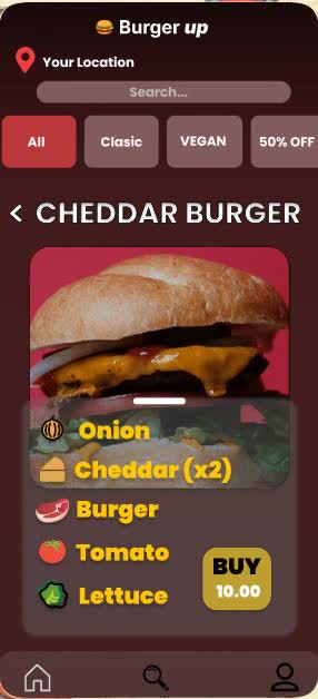 Design a figma burger app by Nicolasjetchega | Fiverr