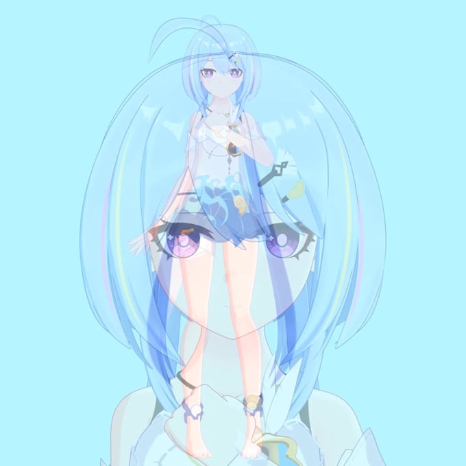 Custom vrchat furry avatar 3d nsfw fursona model vr vrc vtuber character rig by Tobiloba_musa17 ...