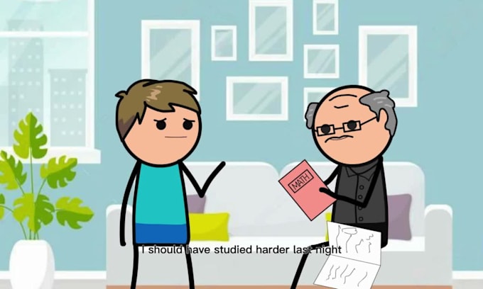 Draw stick figure animate stick figure 2d stickman animation 2d figure ...