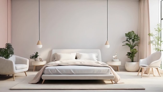 Do interior design with realistic rendering for your space by Nandhan3002 | Fiverr