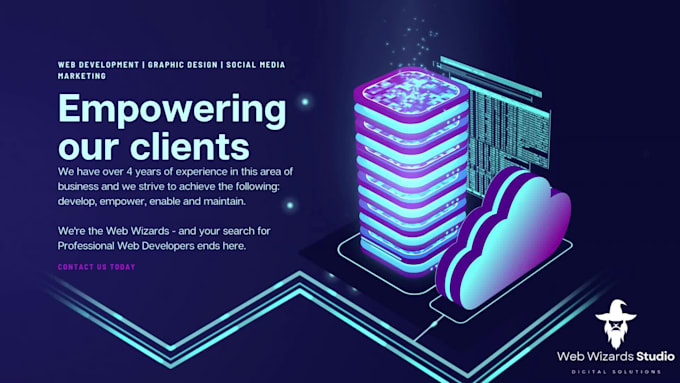 Build a high converting seo optimised website landing page by Wizwebstudio | Fiverr