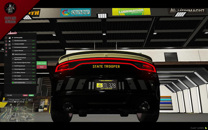 Create custom fivem license plates by Umbrella673 | Fiverr