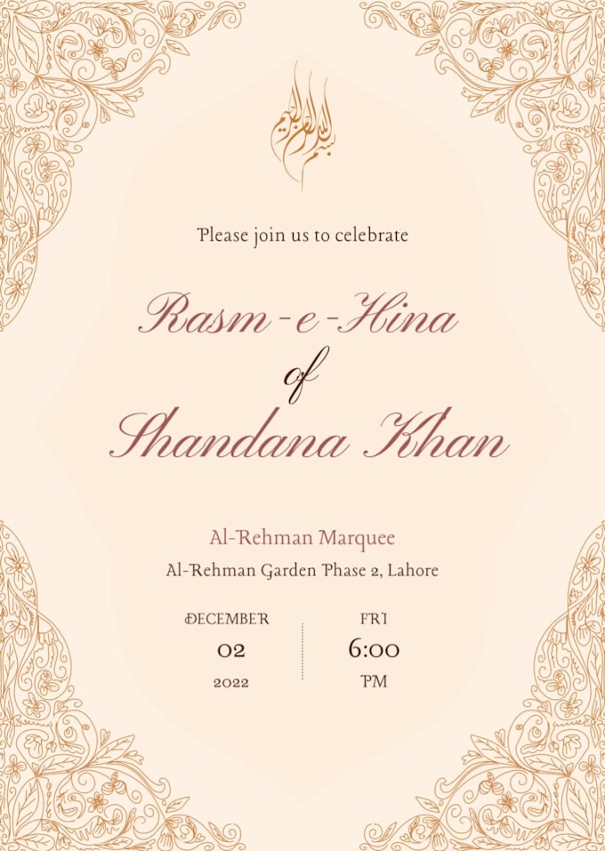 Make digital invitation cards for your important events by ...