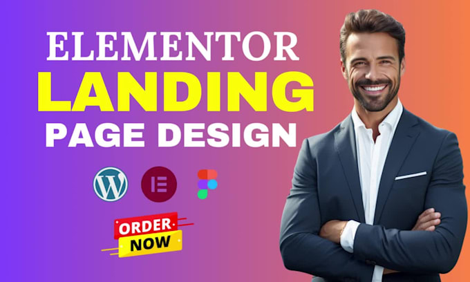Design stunning wordpress landing page,elementor landing page by Ashik1317 | Fiverr