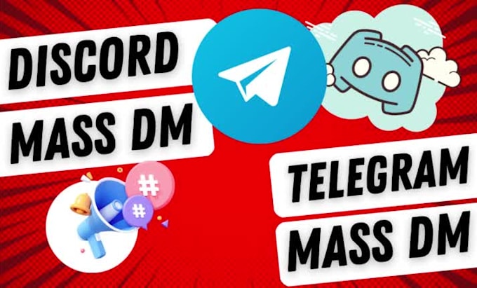 Do mass dm, discord mass dm, discord, telegram mass dm, nft discord ...