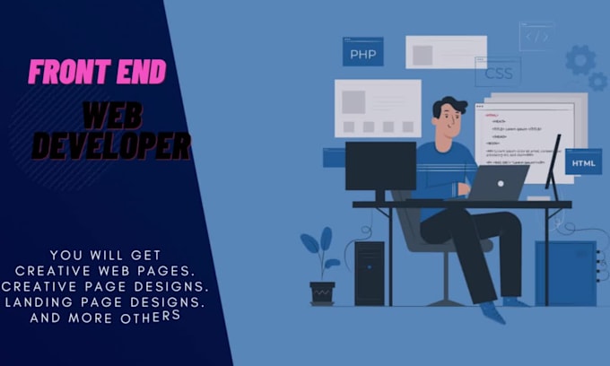 Be your front end web developer and design your web pages by ...