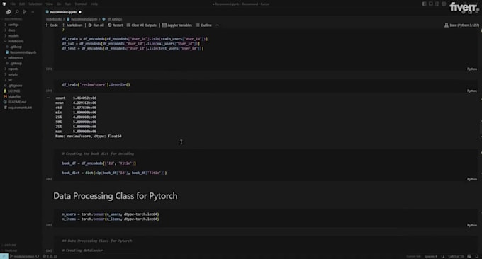 Do machine learning and deep learning projects by Rehman1_ai | Fiverr
