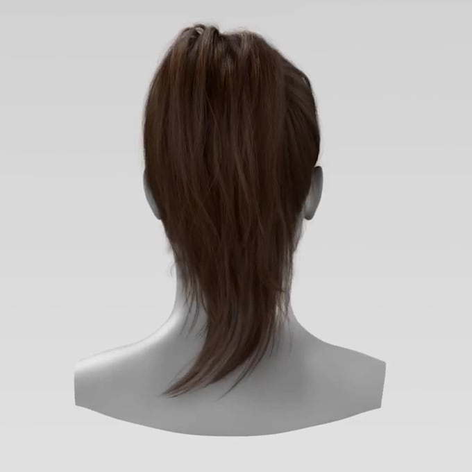 Create 3d hair, unreal engine hair, metahuman hair, xgen hair and ...