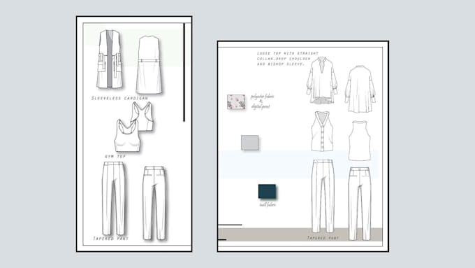 Create sewing pattern, tech pack for garment and clothing by ...