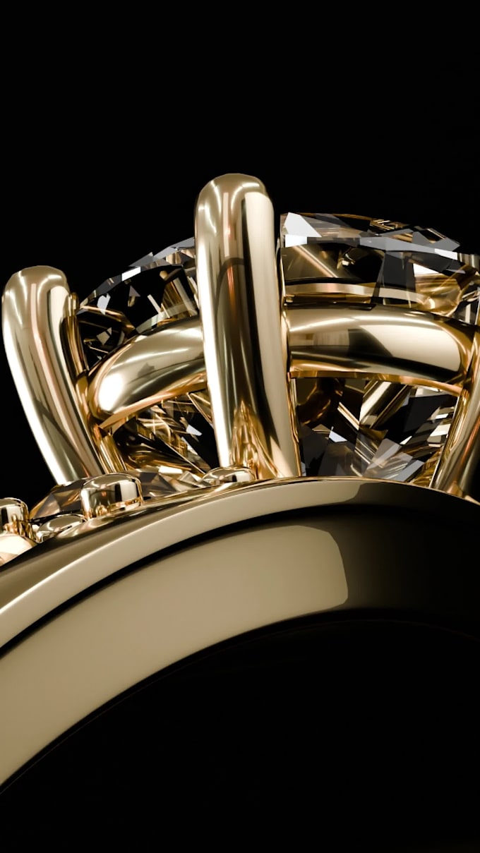 Create realistic 3d jewelry design, rendering, and animation by Bebo30 ...