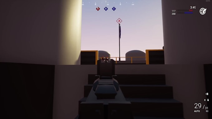 Do 3d game environment 3d scene game map level design in unity and unreal engine by Thetrops ...