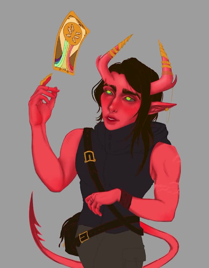 Illustrate your character oc dnd fanart or animal by Furiabrn | Fiverr Illustrate your character oc dnd fanart or animal by Furiabrn | Fiverr