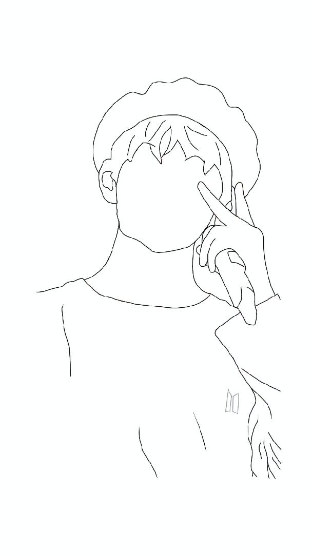 Make custom faceless vector line arts by Crazyartsyyy | Fiverr