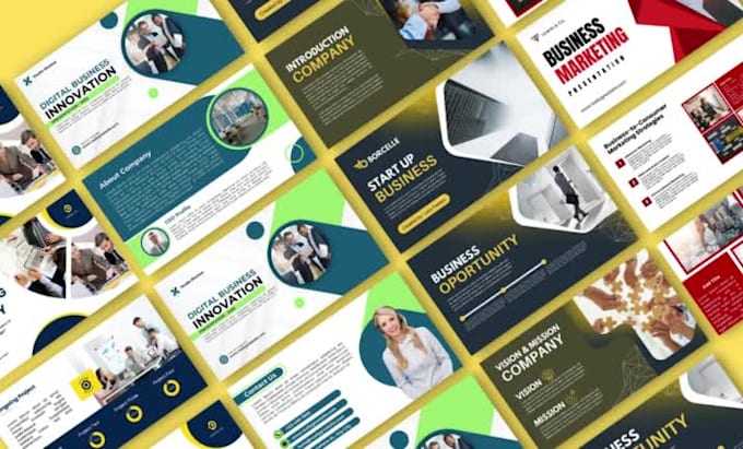 Design powerpoint ppt and canva presentations by Angelesmarrone | Fiverr