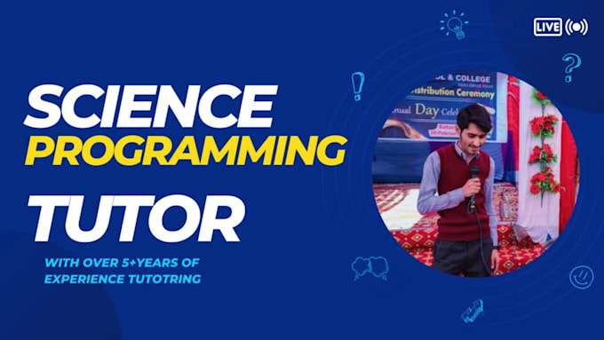 Teach math, science and coding dsa programming by Asfand_tutor | Fiverr