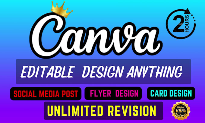 Create professional canva designs for all your needs by Mdlahin1 | Fiverr