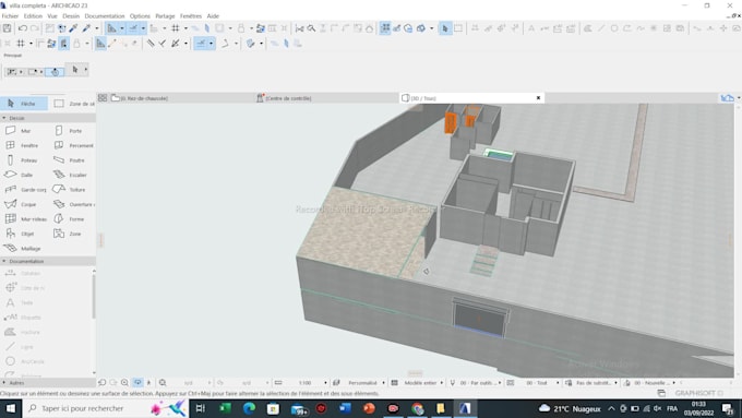 Crear plano de planta 3d, plano de planta 2d, renderizado
