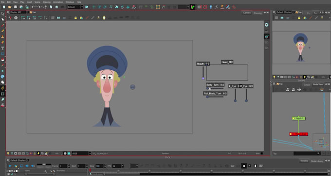 Create good 2d character rigging for your project by Kaleemabdul8 | Fiverr