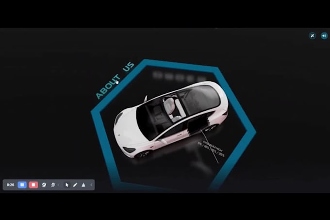 3d animated website wix website wix studio spline scrolling animations ...