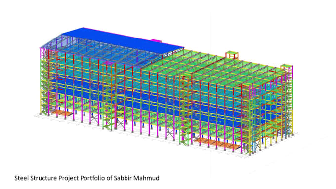 Do structural modeling and detailing, expart on tekla structure by Sabbir__mahmud | Fiverr