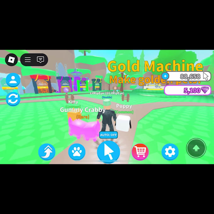 Give you my complete roblox pet clicker simulator game by Ninestore ...