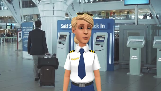 Make a 3d cartoon video of a person with a voice by Edgify | Fiverr